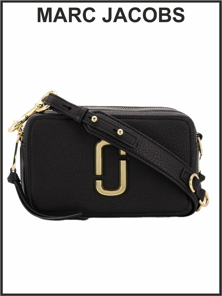 Женская сумка Marc Jacobs черная на плечо - купить с доставкой по ...