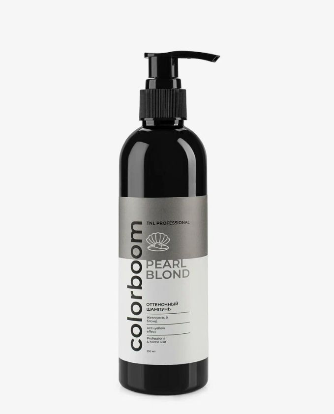 Оттеночный шампунь Color Boom Pearl Blond для жемчужного блонда с ...