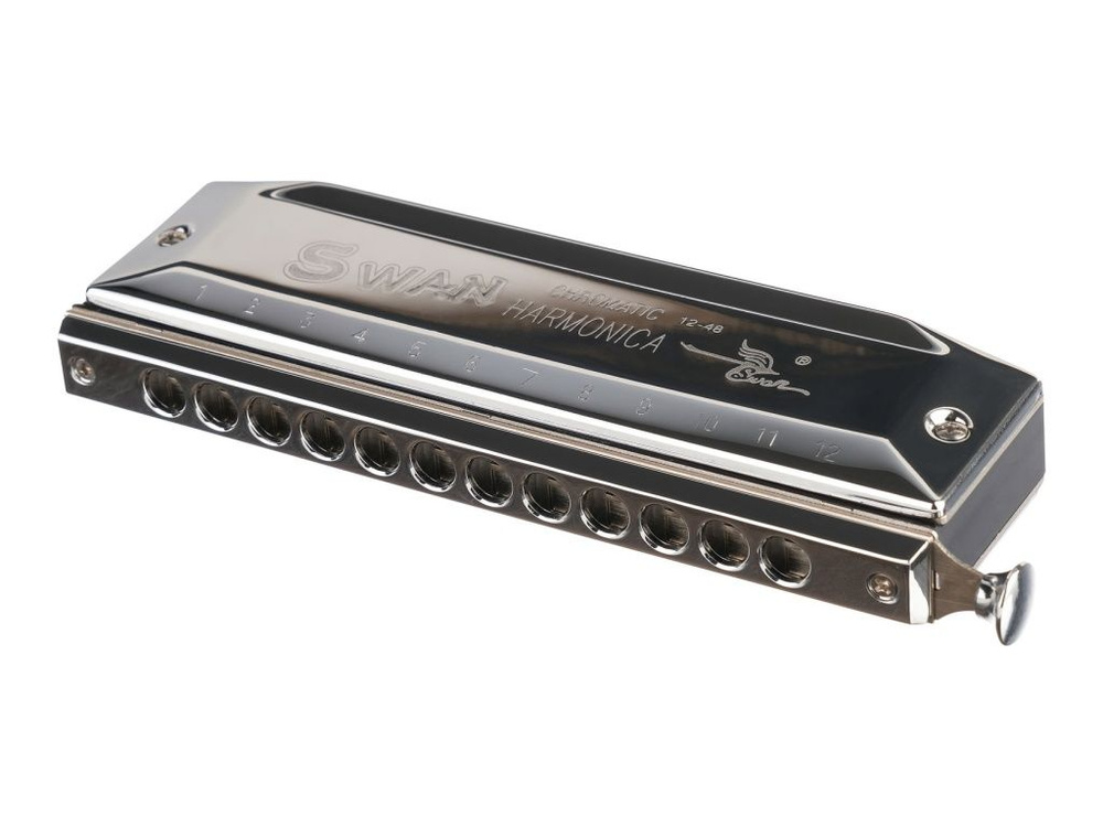 C-major Губная гармошка хроматическая, Swan SW1248 - купить с доставкой ...