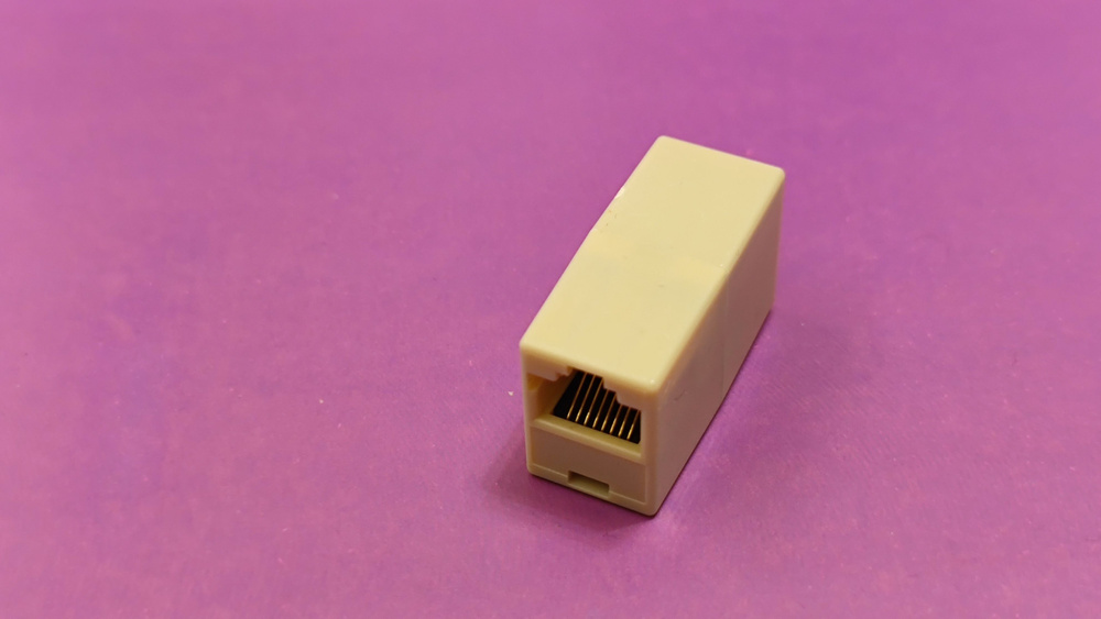 Кабель RJ-45 Ethernet Проходной порт RJ45 Ethernet - купить по низкой ...