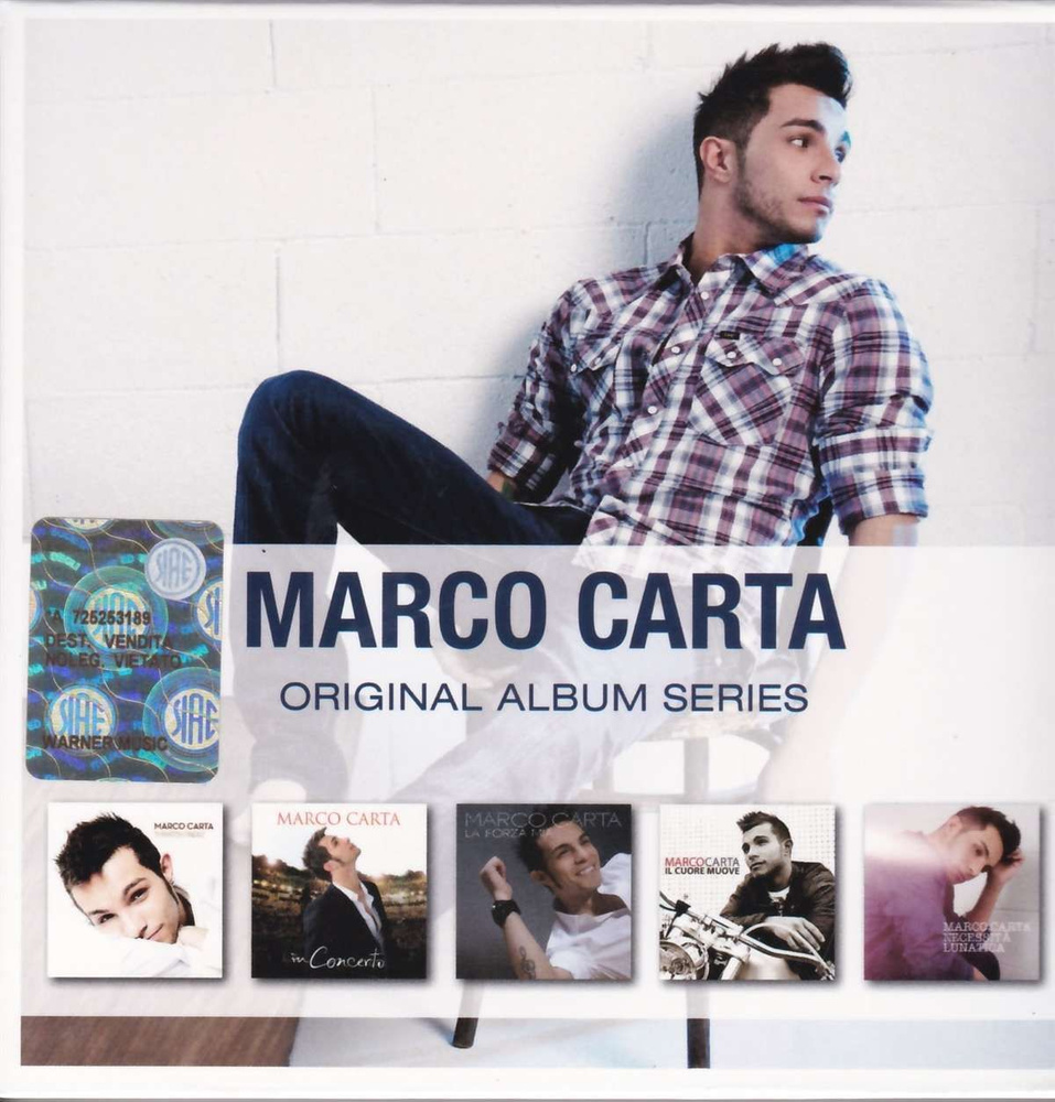 CD Audio CD Marco Carta - Original Album Series (5 CD) - купить по ...