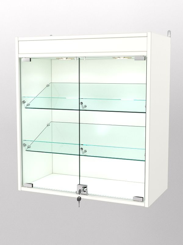 Шкаф-витрина Westcom Витрина настенная №1-3АКГ с подсветкой, 60x30x67 ...