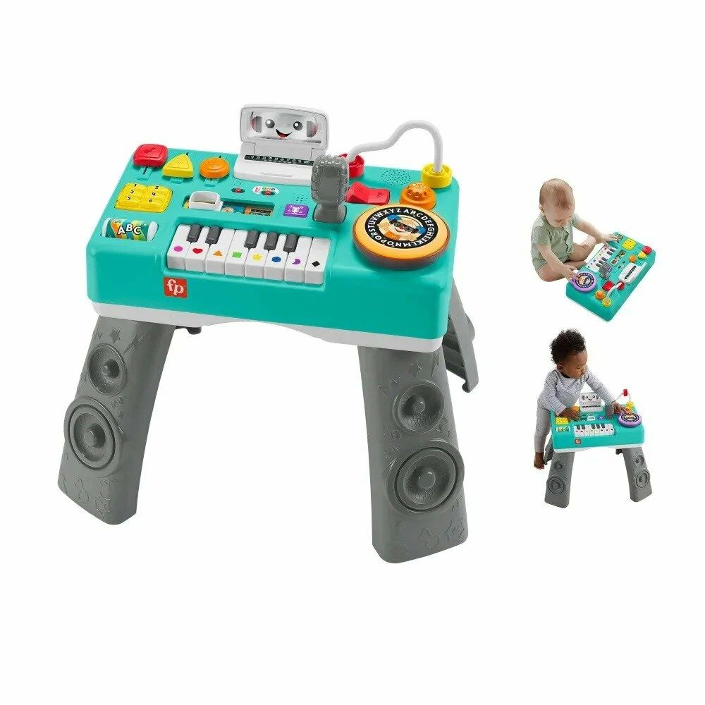Музыкальный детский стол Fisher-Price Mix & Learn DJ Table - купить с ...