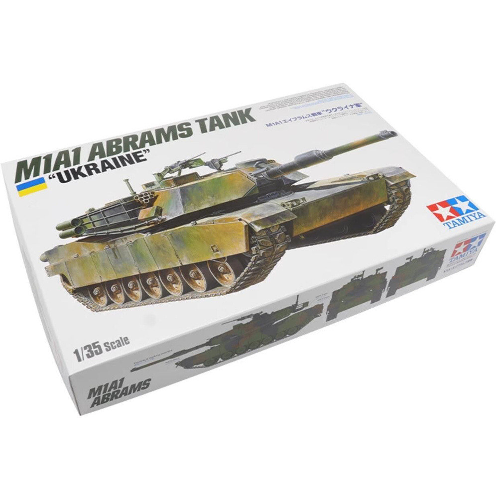 Tamiya 25216 1/35 Украина MBT M1A1 абрамс основной боевой танк - купить ...