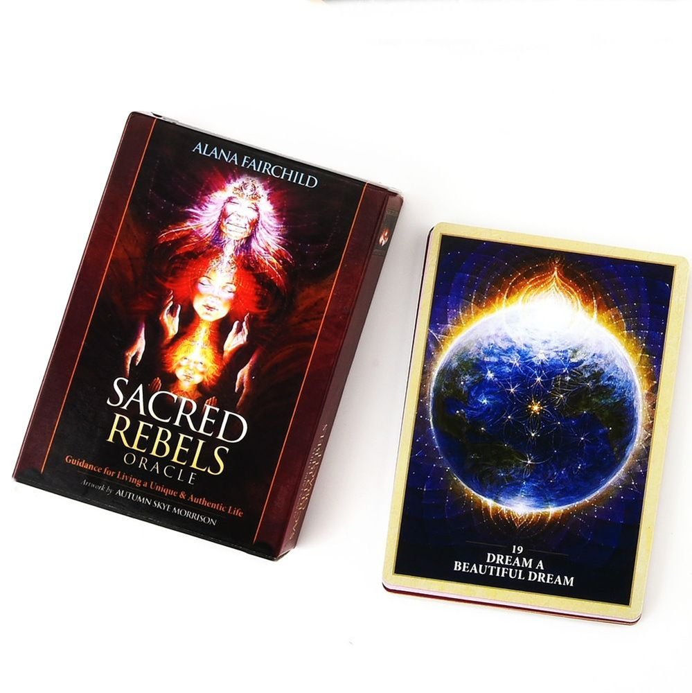 карты таро"Sacred Rebels"Oracle,10.2X7.3cm купить на OZON по низкой ...