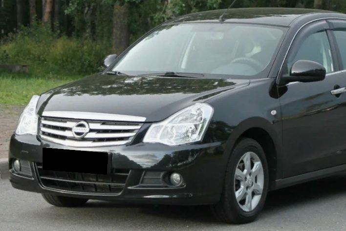 Бампер передний Nissan Almera G15 Ниссан Альмера (2013-2018) GNF ...