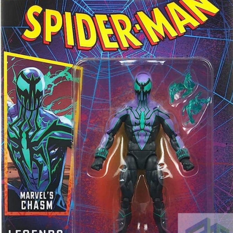 marvel legends abyss spider-man ретро venom ручная модель - купить с ...