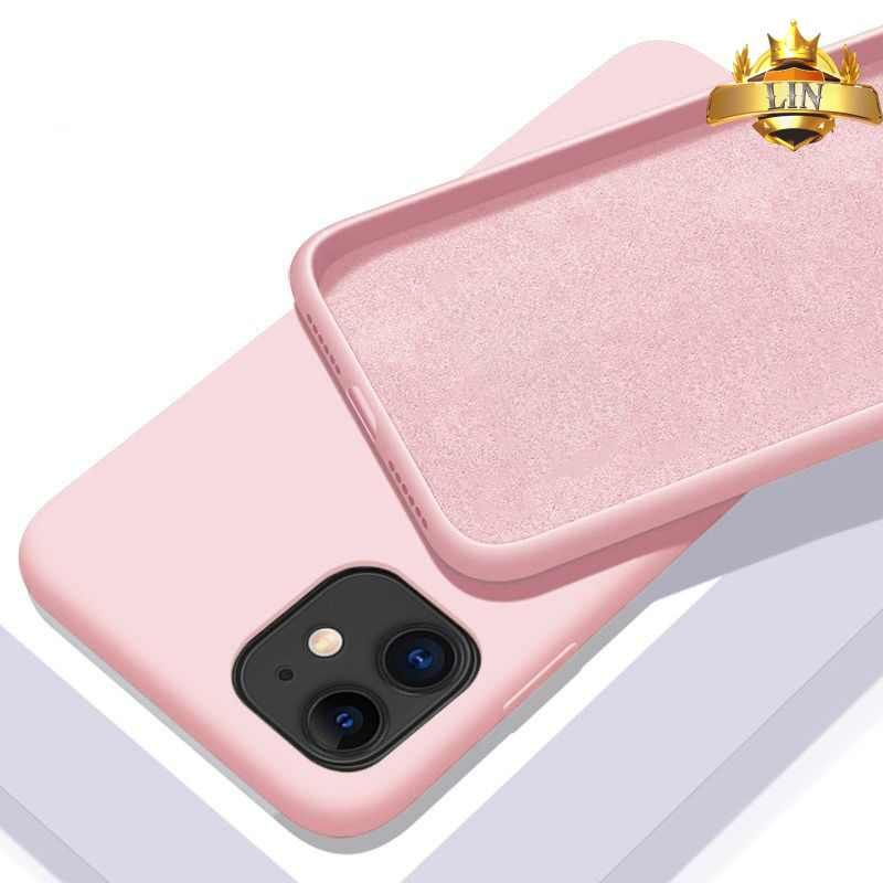 Оригинальный жидкий силиконовый противоударный чехол для iPhone 13 с ...