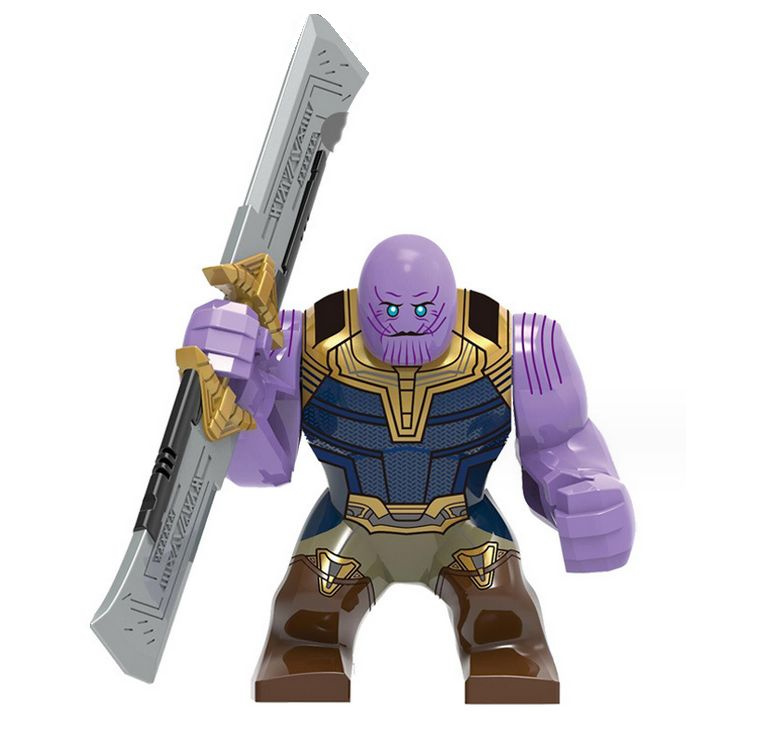 Фигурка Thanos / Танос совместима с конструкторами лего (8см, пакет ...