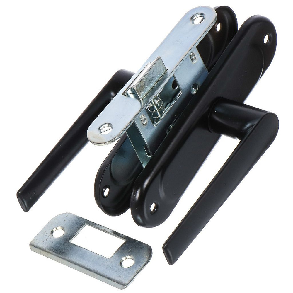 Защелка врезная, Птимаш, ЗЩ-1.45, 12560, чер - купить по низкой цене в интернет-магазине OZON ...