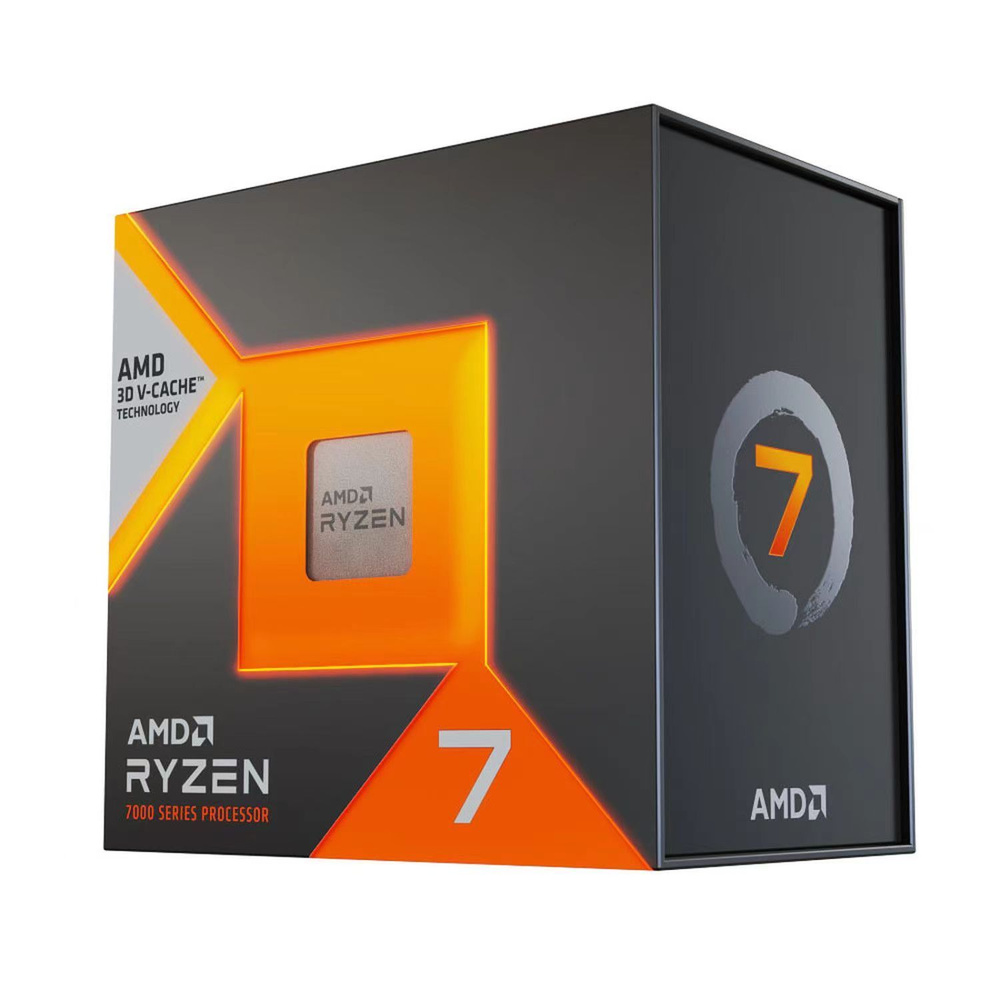 Процессор AMD AMD Ryzen 7 7800X3D Ryzen 7, BOX (без кулера), 8 яд., 4.2 ...