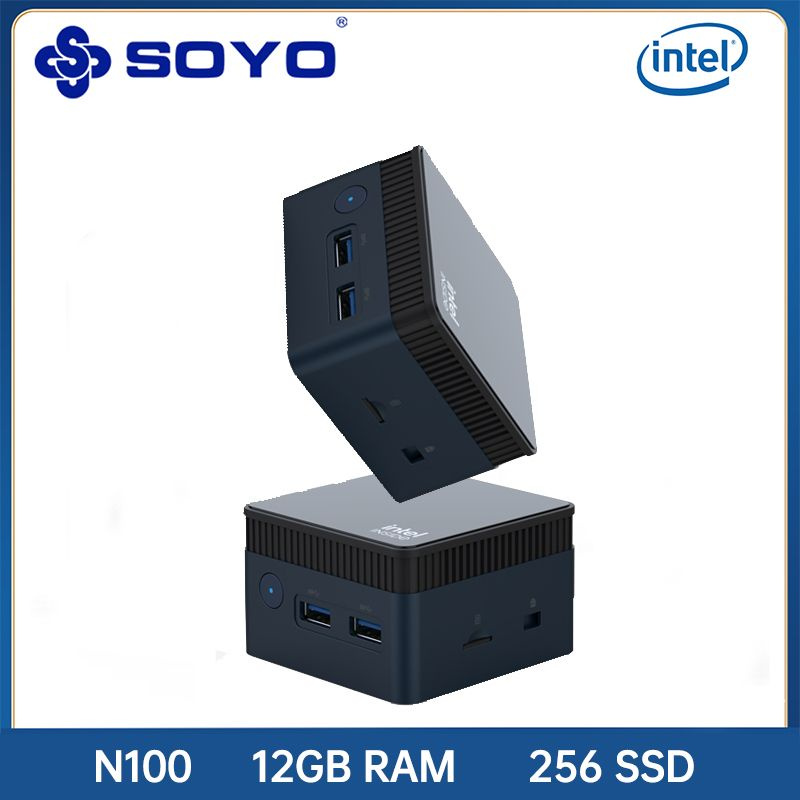 Купить компьютер SOYO M2 Pro Mini 12 Гб+256 Гб, по низкой цене: отзывы, фото, характеристики в ...