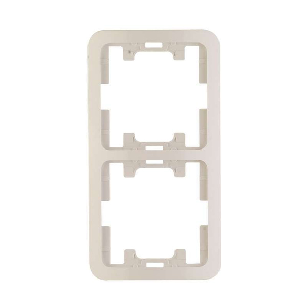 Рамка 2-м Mimoza верт. бел. Makel 22032 купить на OZON по низкой цене (2608414066)