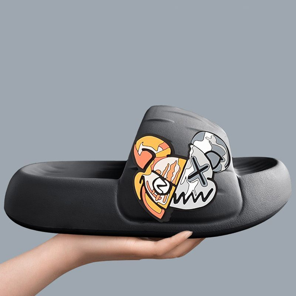 Сланцы Женский, Мужской MOOCIE, размер 38, 39 EVA Толстая подошва Платформа Без застёжки Лето ...