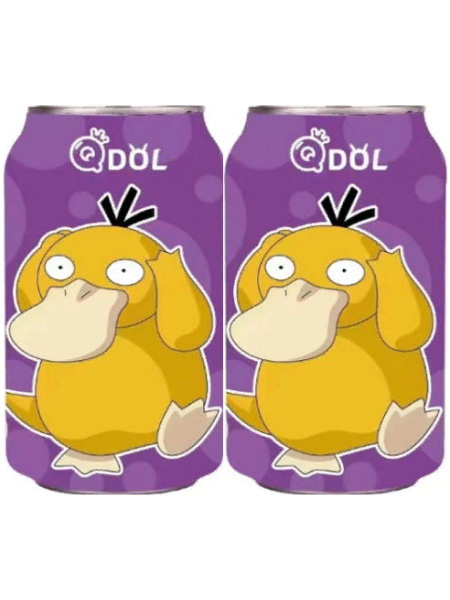Газированный напиток Qdol Pokemon Grape Виноград 330мл х 2шт купить на ...