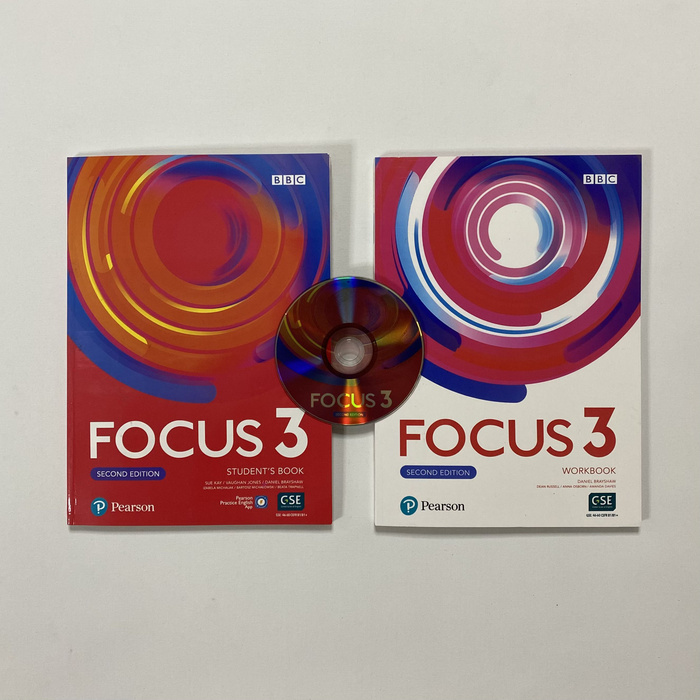 Focus 3, Student's Book, Workbook + CD ( учебник, раб.тетрадь и диск ) - купить с доставкой по ...