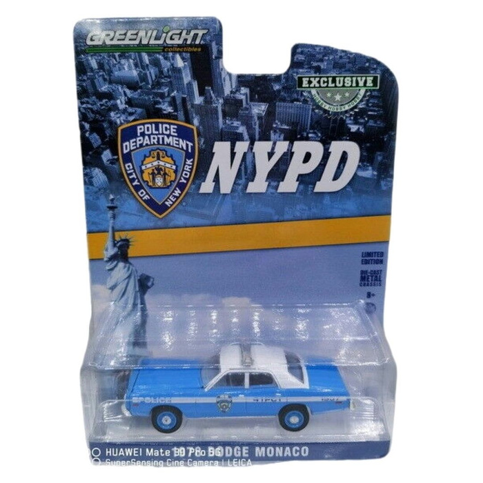 Greenlight 1978 Dodge Monaco NYPD 1:64 Масштабная модель автомобиля ...