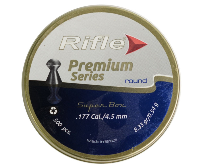 Пули Rifle Premium Series Round 4,5 мм, 0,54 г (500 штук) - купить с ...
