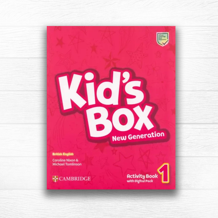 Kid's Box New Generation 1 Activity Book with Digital Pack, рабочая ...