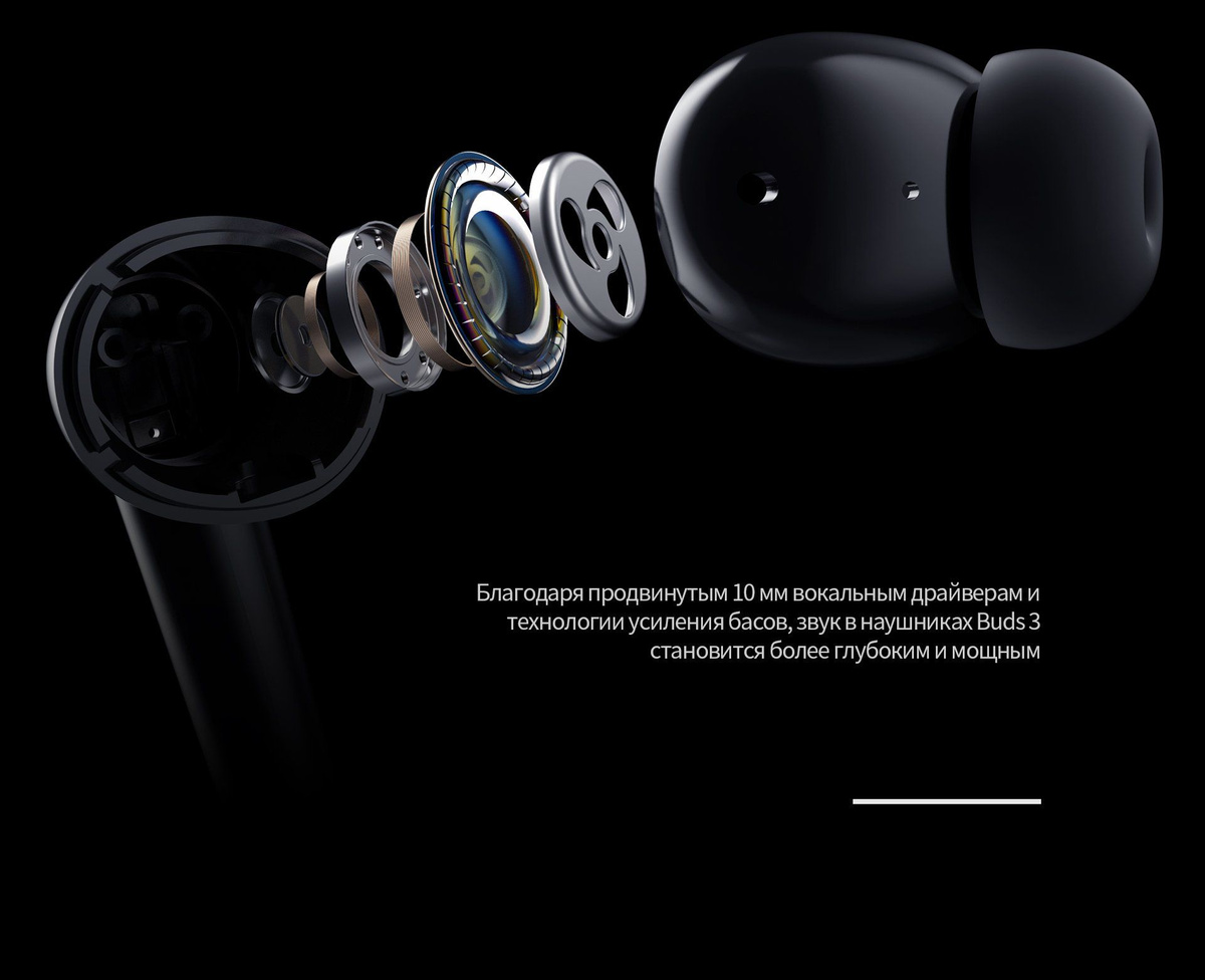 Внутриканальные Внутриканальные Tecno Buds 3 Беспроводное Tecno BD03 ...