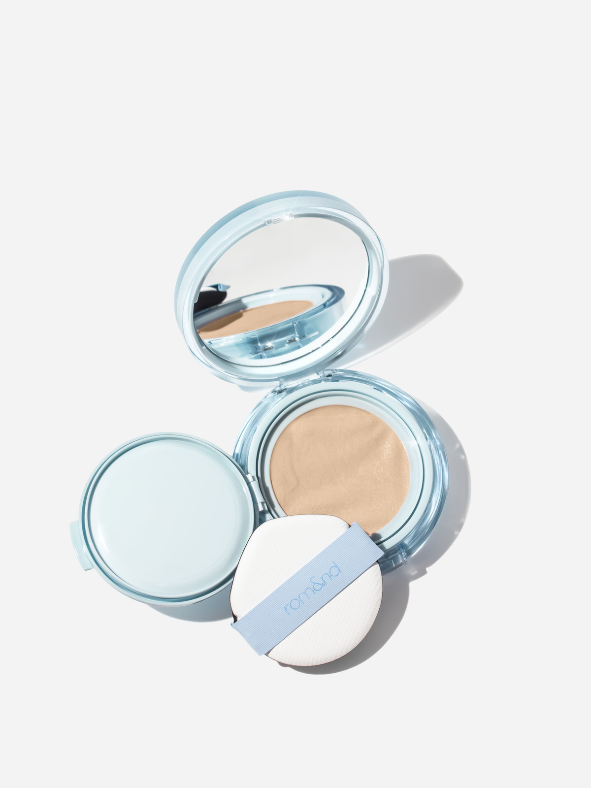 Тональный кушон для лица ROM&ND 03 Natural 21 Bare Water Cushion SPF 38 ...