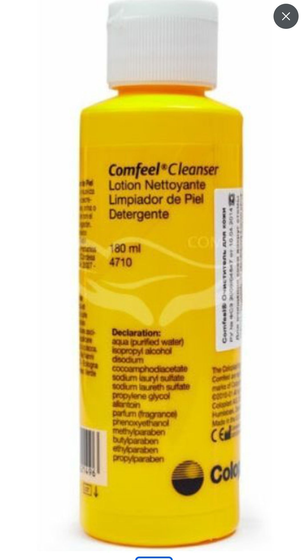 Очиститель для кожи Coloplast Comfeel Cleanser, 180 мл - купить с ...