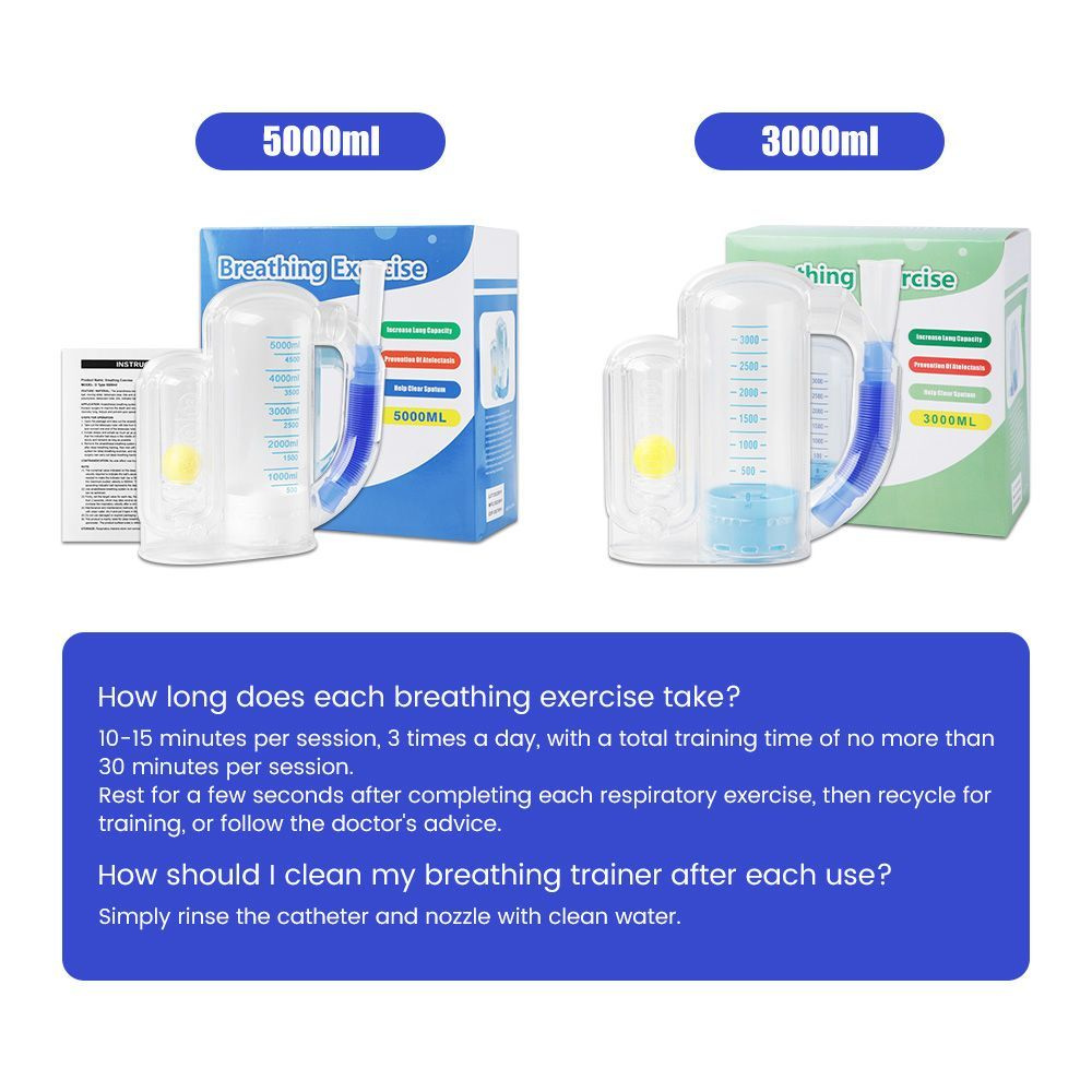 дыхательный тренажер альдомед, прибор для дыхательных упражнений, 3000 ...
