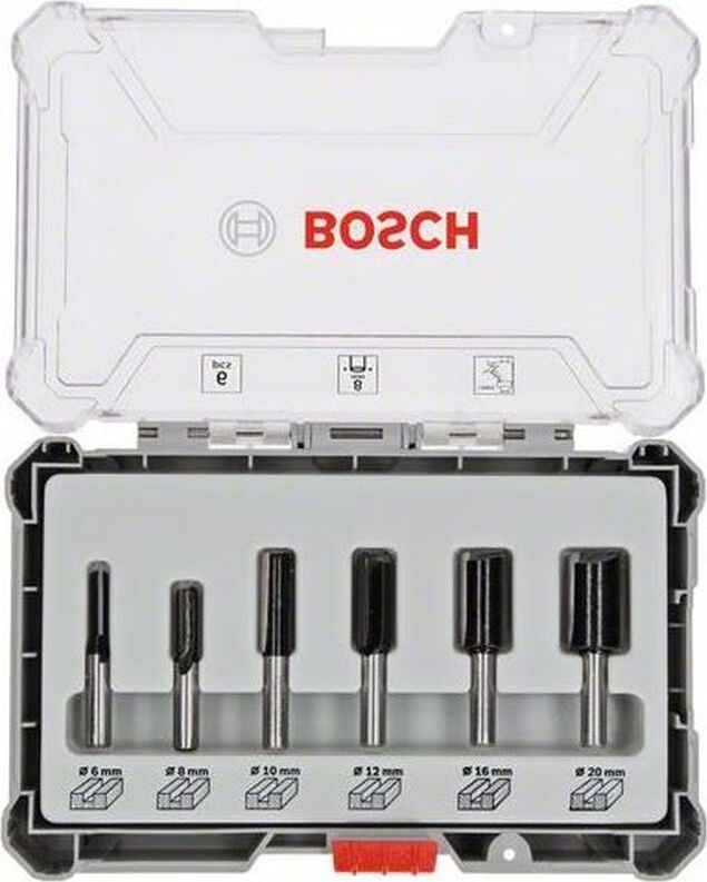 Набор пазовых фрез Bosch, 2607017466, 8 мм, 6 шт купить на OZON по ...