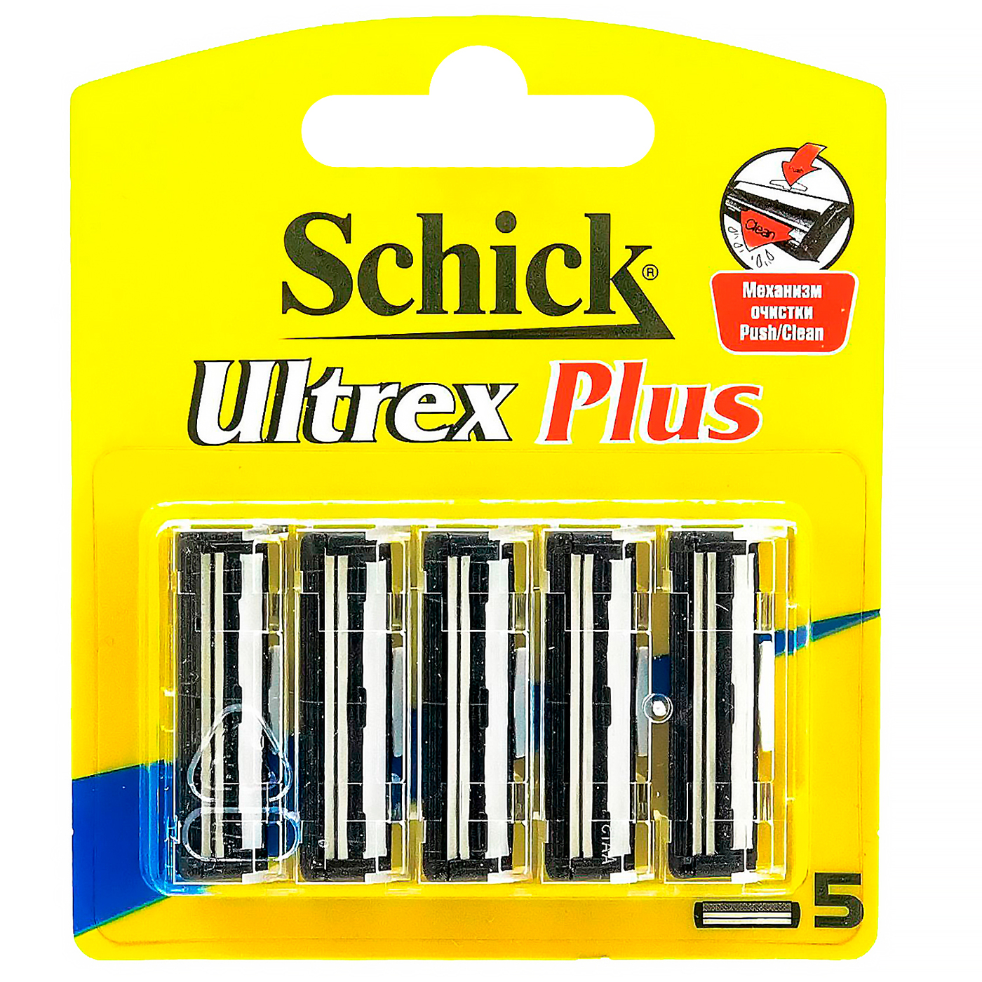 Schick Сменные кассеты "Ultrex Plus", 2-лезв., увл.полоска, система ...
