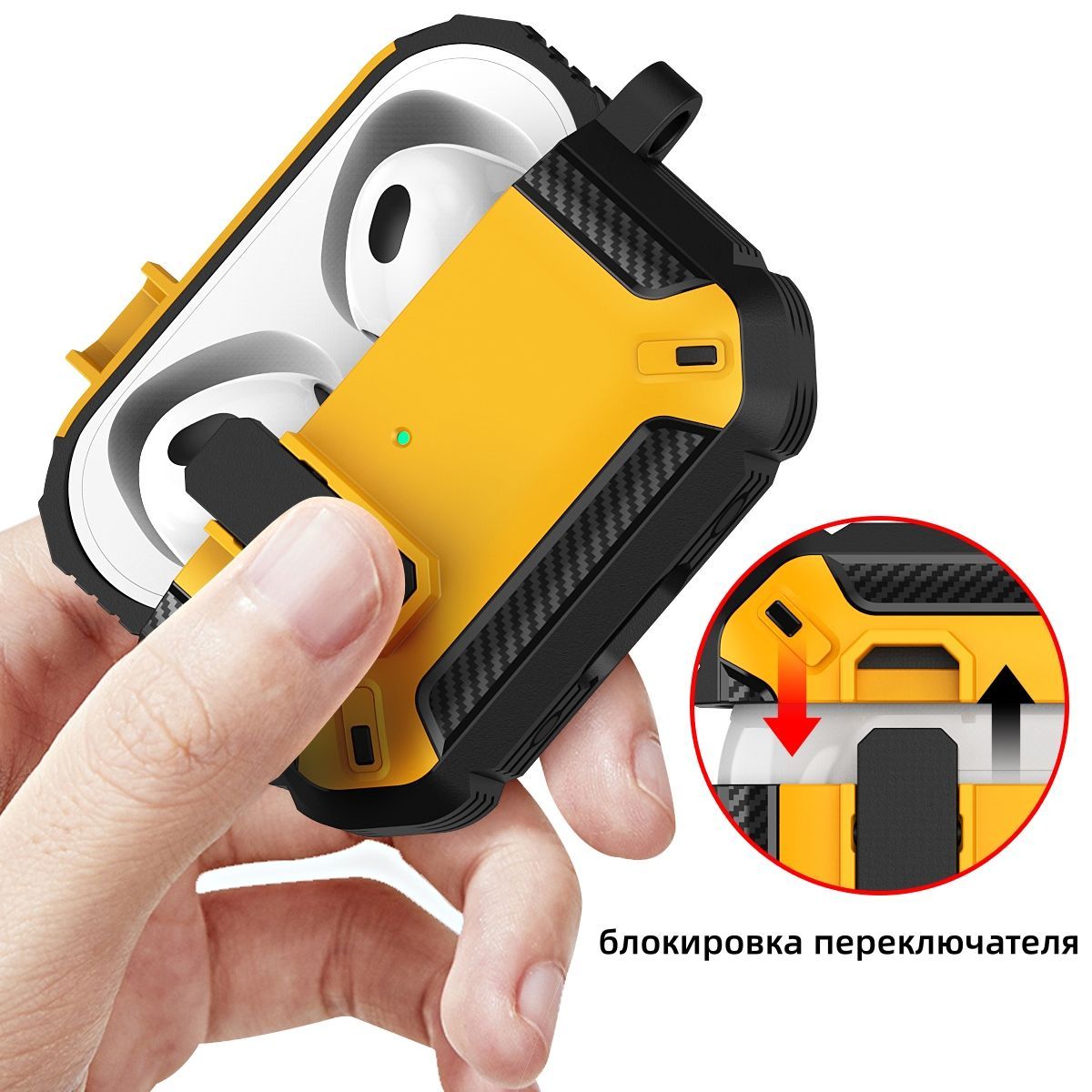 Чехол для наушников Apple AirPods Pro 2 с альпинистской застежкой ...