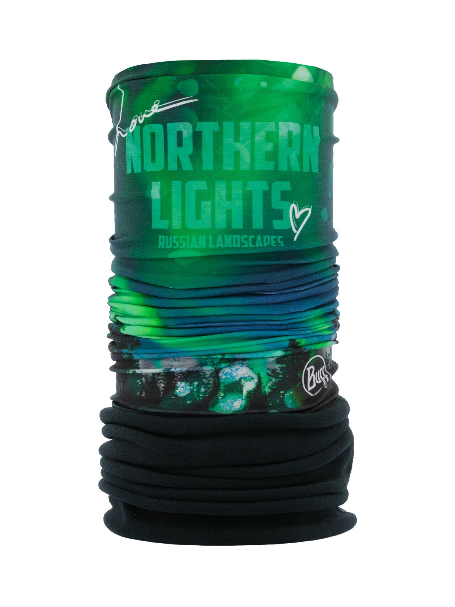 Бандана Buff Polar Northern Lights/Black (UNI:one size) купить на OZON ...