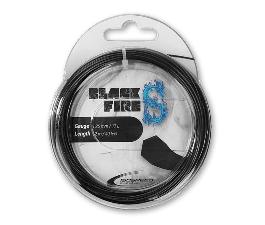 Теннисная струна в сетах Isospeed Black Fire S 1,25 купить на OZON по ...