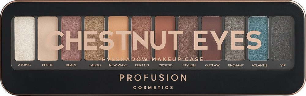 ProFusion Chestnut Eyes Набор для макияжа глаз, оттенок каштановые глаза, 120 г купить на OZON ...
