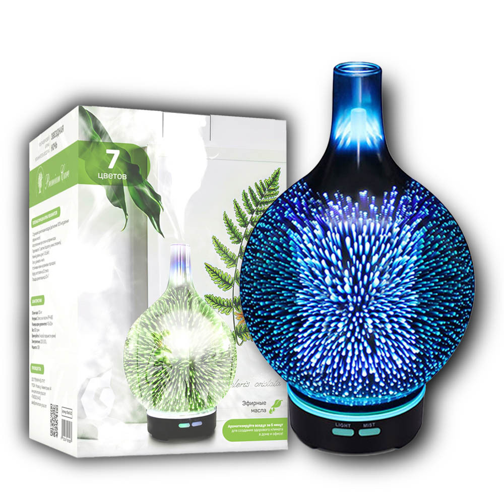 Ультразвуковой арома увлажнитель воздуха - ночник с функцией ...