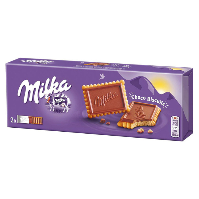 Печенье Milka Choco Biscuits с шоколадом (Германия), 150 г - купить с ...