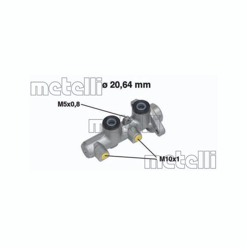 Цилиндр тормозной главный - Metelli арт. 050514 - купить по выгодной ...