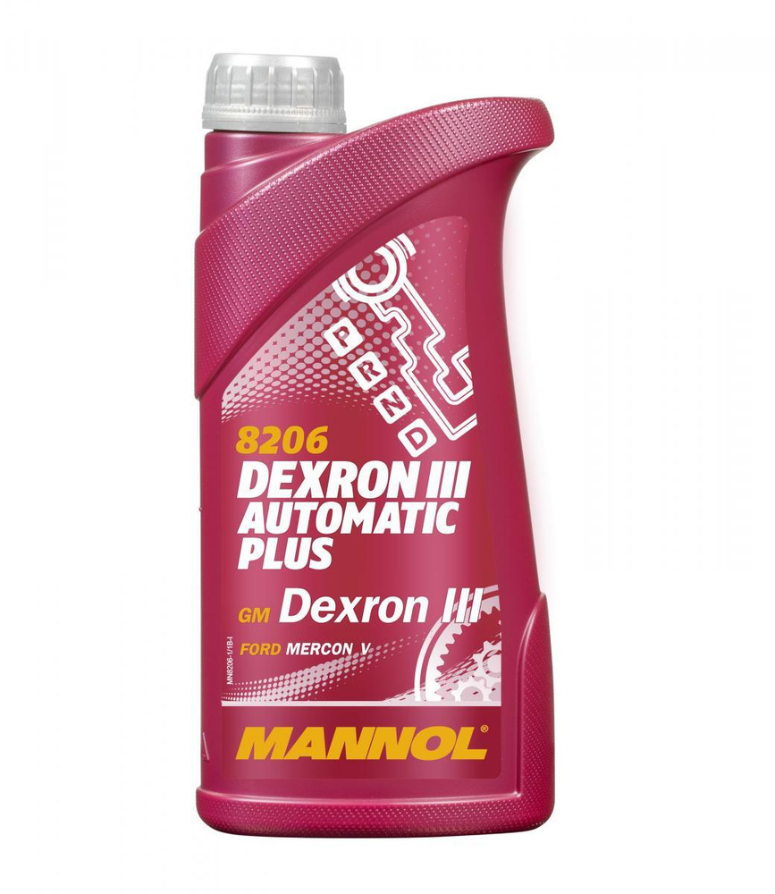 Трансмиссионное масло MANNOL Automatic Plus ATF Dexron III 1 л ...