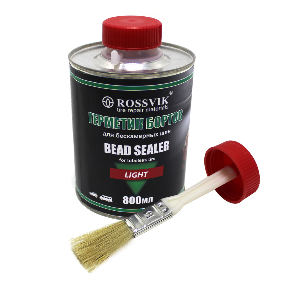 ROSSVIK Герметик бортов шин LIGHT, 800мл (банка с кистью) купить c доставкой на OZON по низкой ...