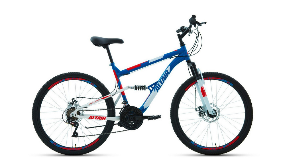 Велосипед двухподвес ALTAIR MTB FS 26 2.0 disc (26" 18 ск. рост. 16 ...