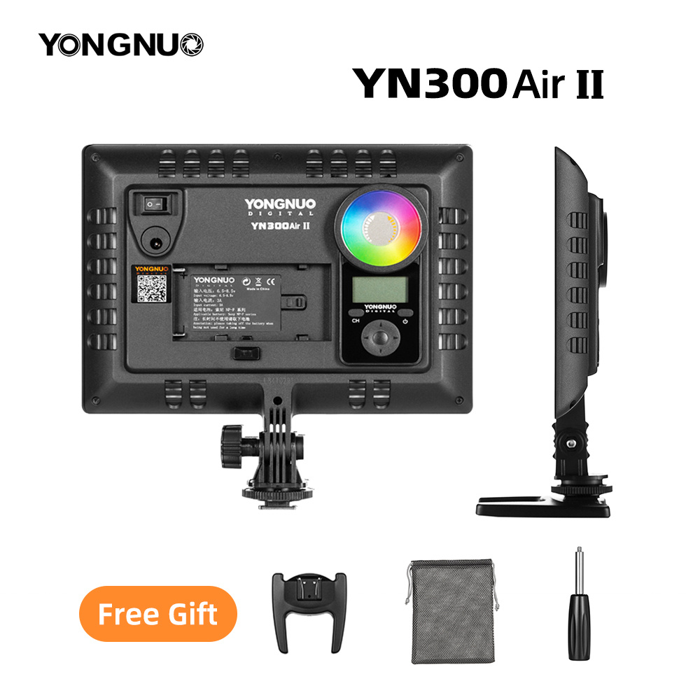 Светодиодная лампа YONGNUO YN300AIR II RGB для видеосъемки,светильник ...