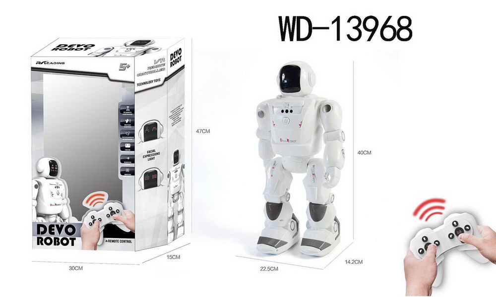 Робот Junfa DEVO Robot на радиоуправлении - купить с доставкой по выгодным ценам в интернет ...