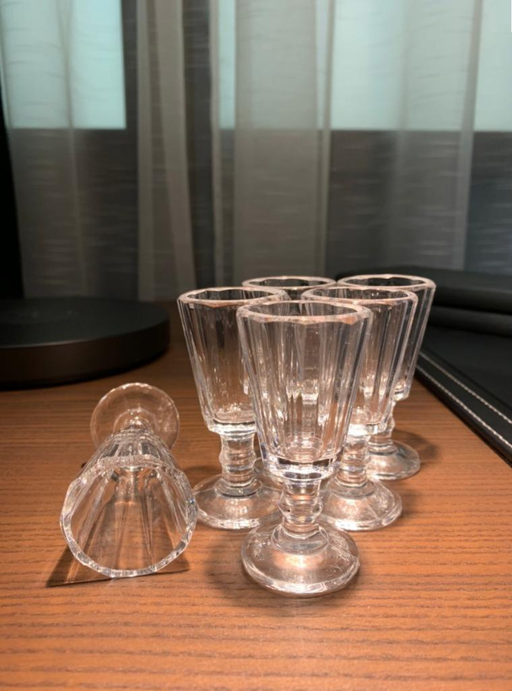 Набор рюмок для водки Neman 1883, 20 мл, Хрусталь, 6 шт купить по низкой цене с доставкой в ...