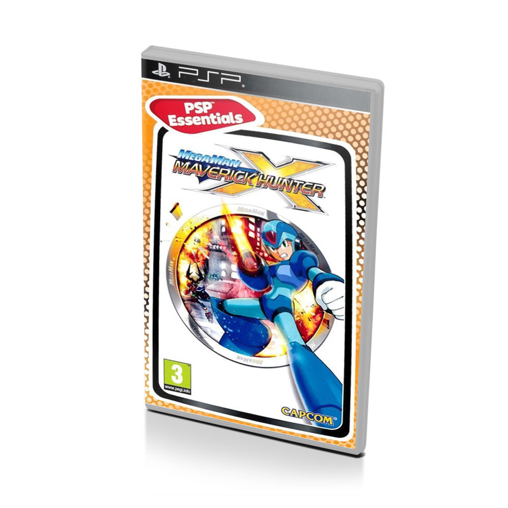 Игра Mega Man Maverick Hunter X Essentials (PlayStation Portable (PSP ...