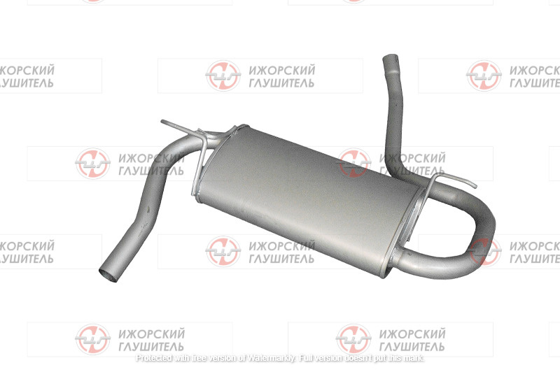 Глушитель основной Ижорский глушитель для Renault Duster (полный привод ...