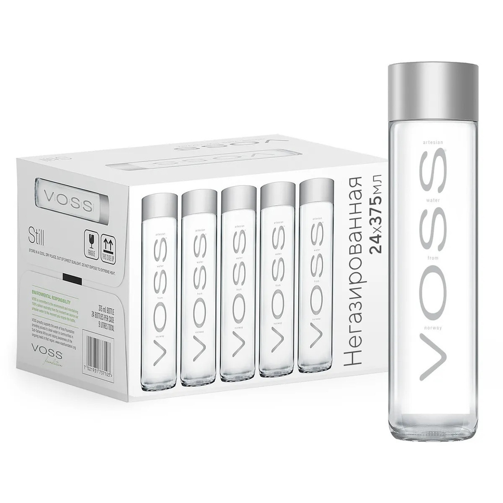 Вода питьевая и минеральная VOSS (Восс) – купить воду питьевую и ...