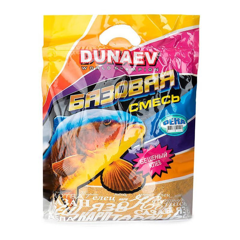 Прикормка Dunaev БАЗА 2.5кг РЕКА - купить с доставкой по выгодным ценам в интернет-магазине OZON ...