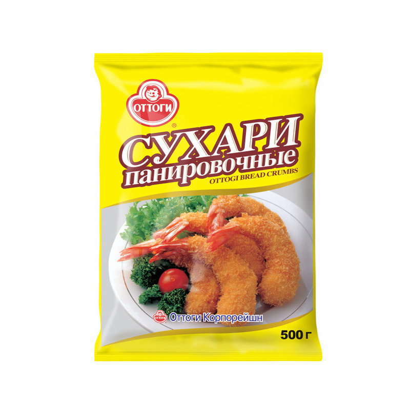 Сухари панировочные Оттоги (500 г), Южная Корея - купить с доставкой по ...