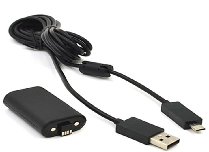 Аккумулятор 1400 mAh + кабель для джойстика (геймпада, контроллера ...