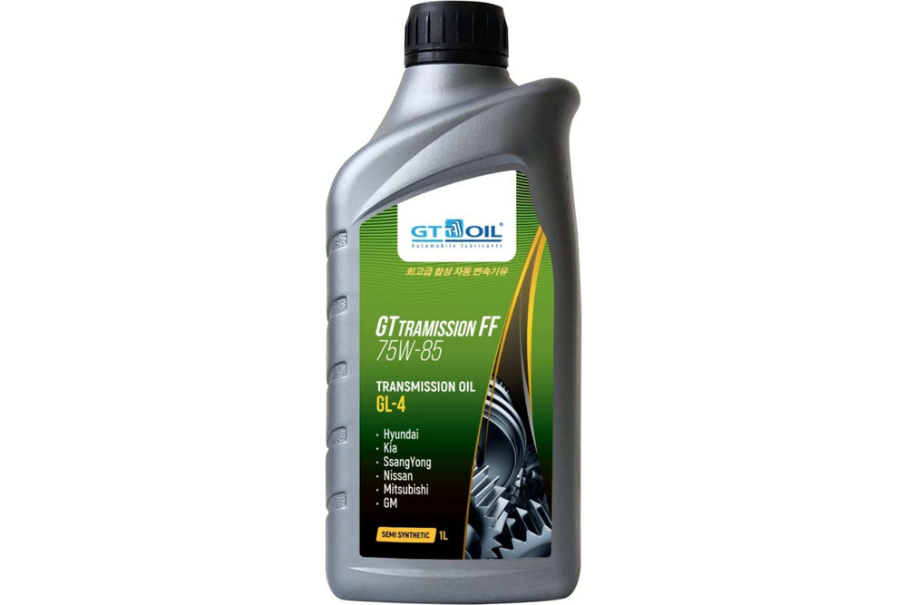 Масло трансмиссионное Transmission FF, SAE 75W-85, API GL-4, 1 л GT OIL ...