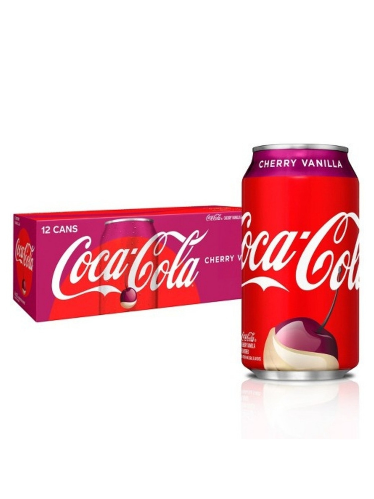 Газированный напиток "Coca-cola Cherry Vanilla " (Кока-кола Вишня и ...